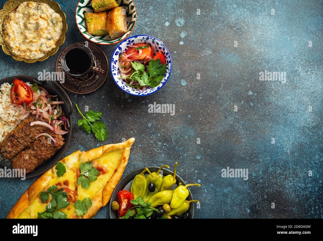 Turkish traditional food Stock Photo - Alamy