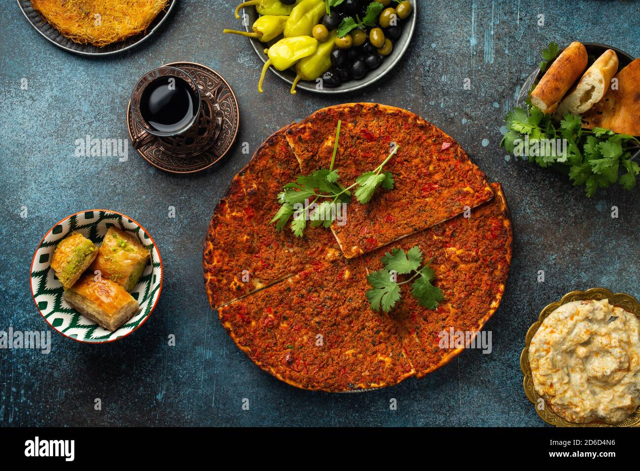 Turkish traditional food Stock Photo - Alamy