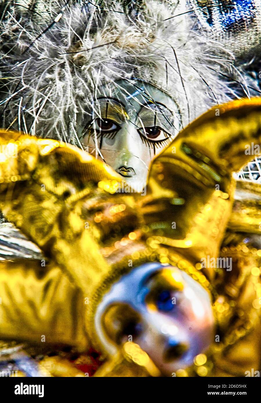 Sad faced puppets lying on a table Stock Photo - Alamy