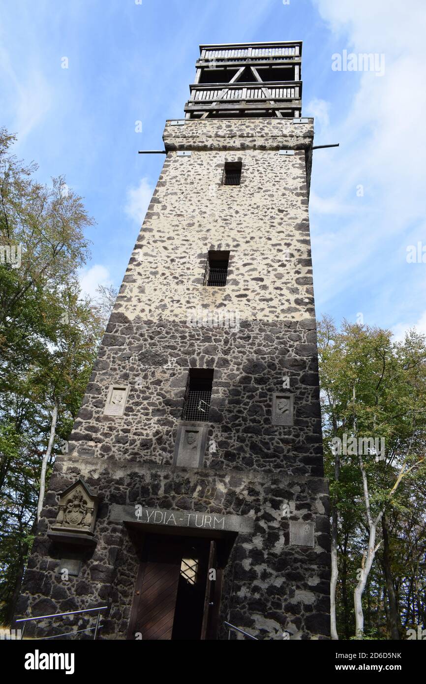 viewing tower Lydiaturm Stock Photo - Alamy