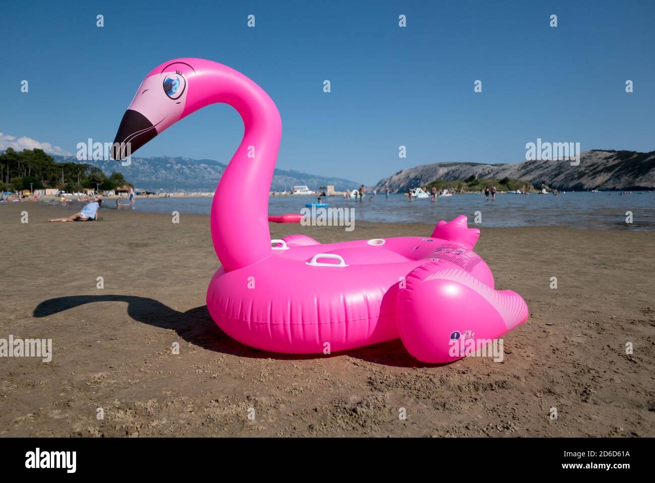 26.06.2020, San Marino, Rab, Primorje-Gorski kotar, Croatia - pink ...