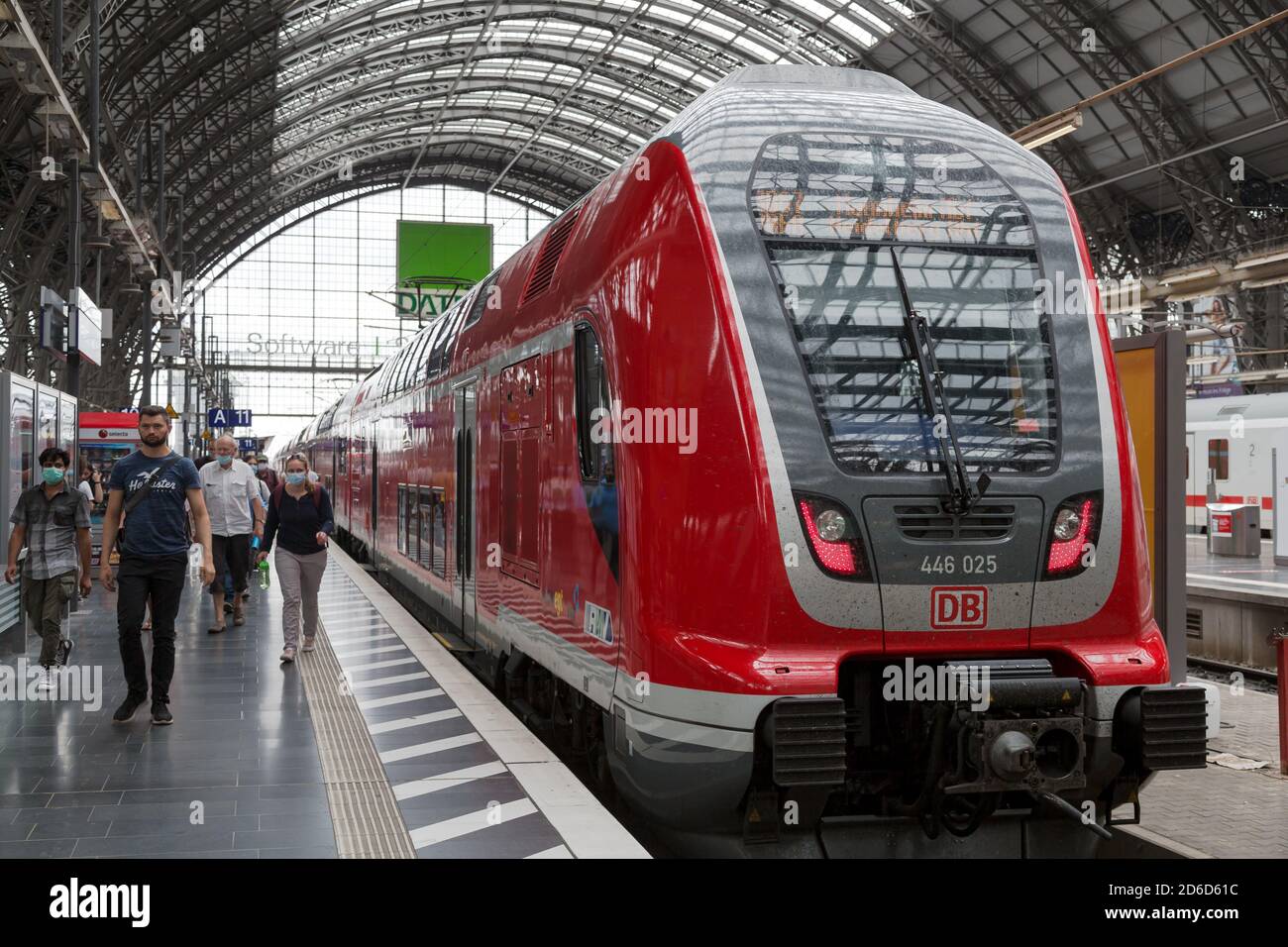 Double decker passenger train germany hi-res stock photography and ...