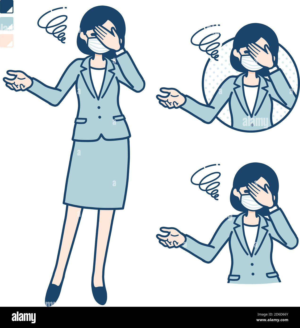 Discouraged vector vectors hi-res stock photography and images - Alamy