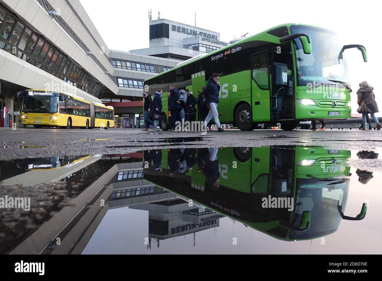 City bus berlin airport bus germany hi-res stock photography and images ...
