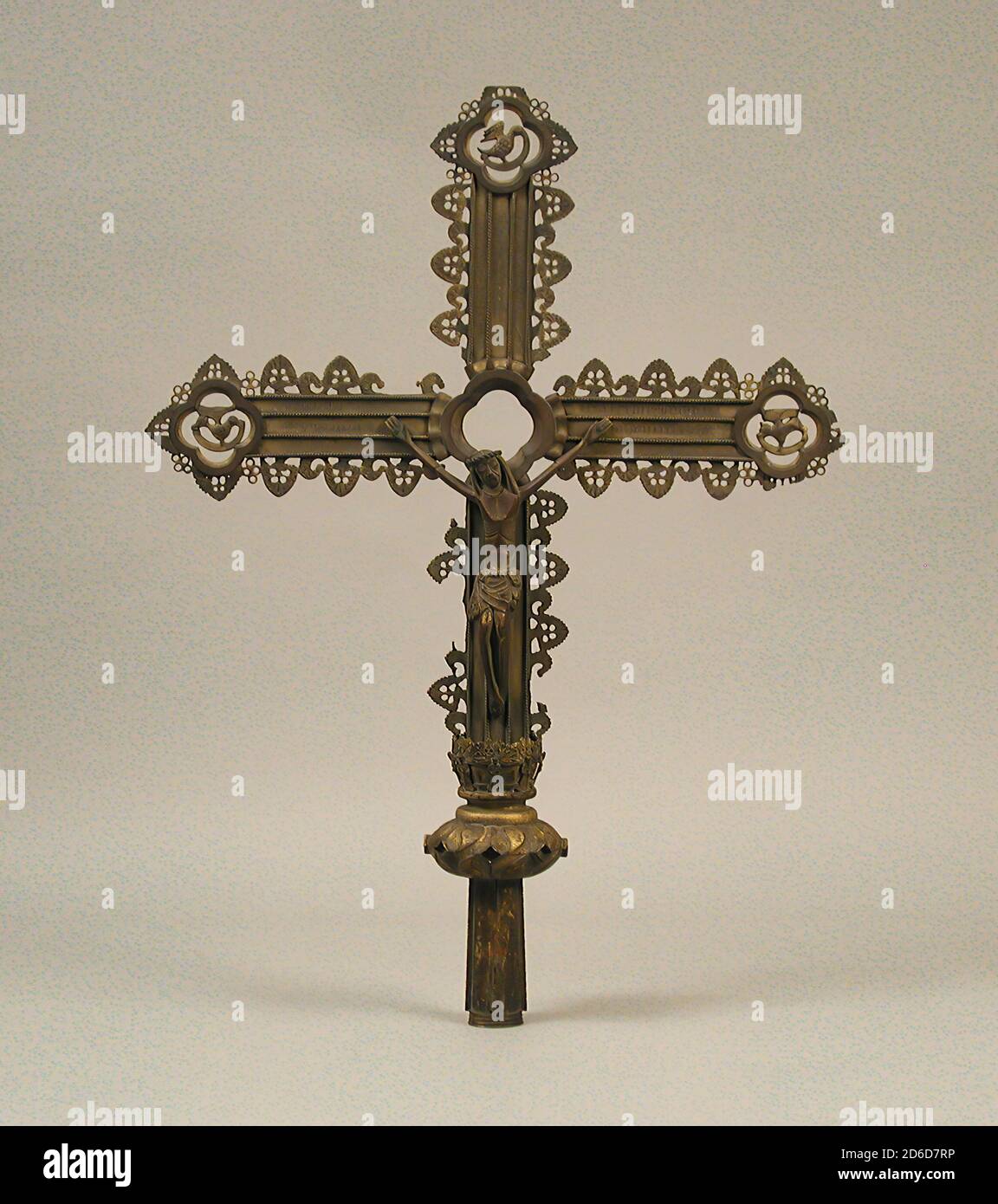 Processional Cross, Irish, early 20th century (original dated 15th ...
