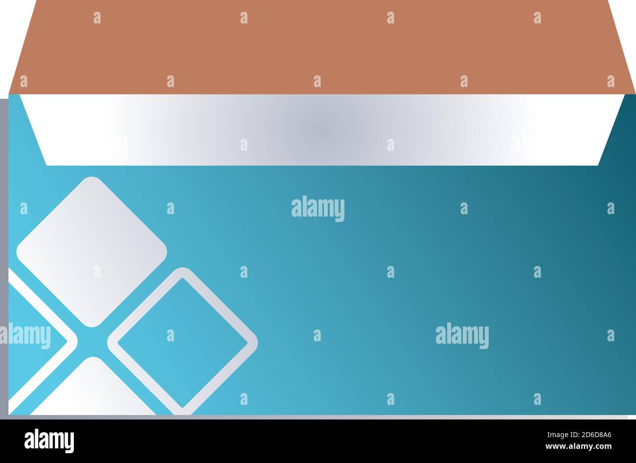 Blue letterhead flyer background Cut Out Stock Images & Pictures - Alamy