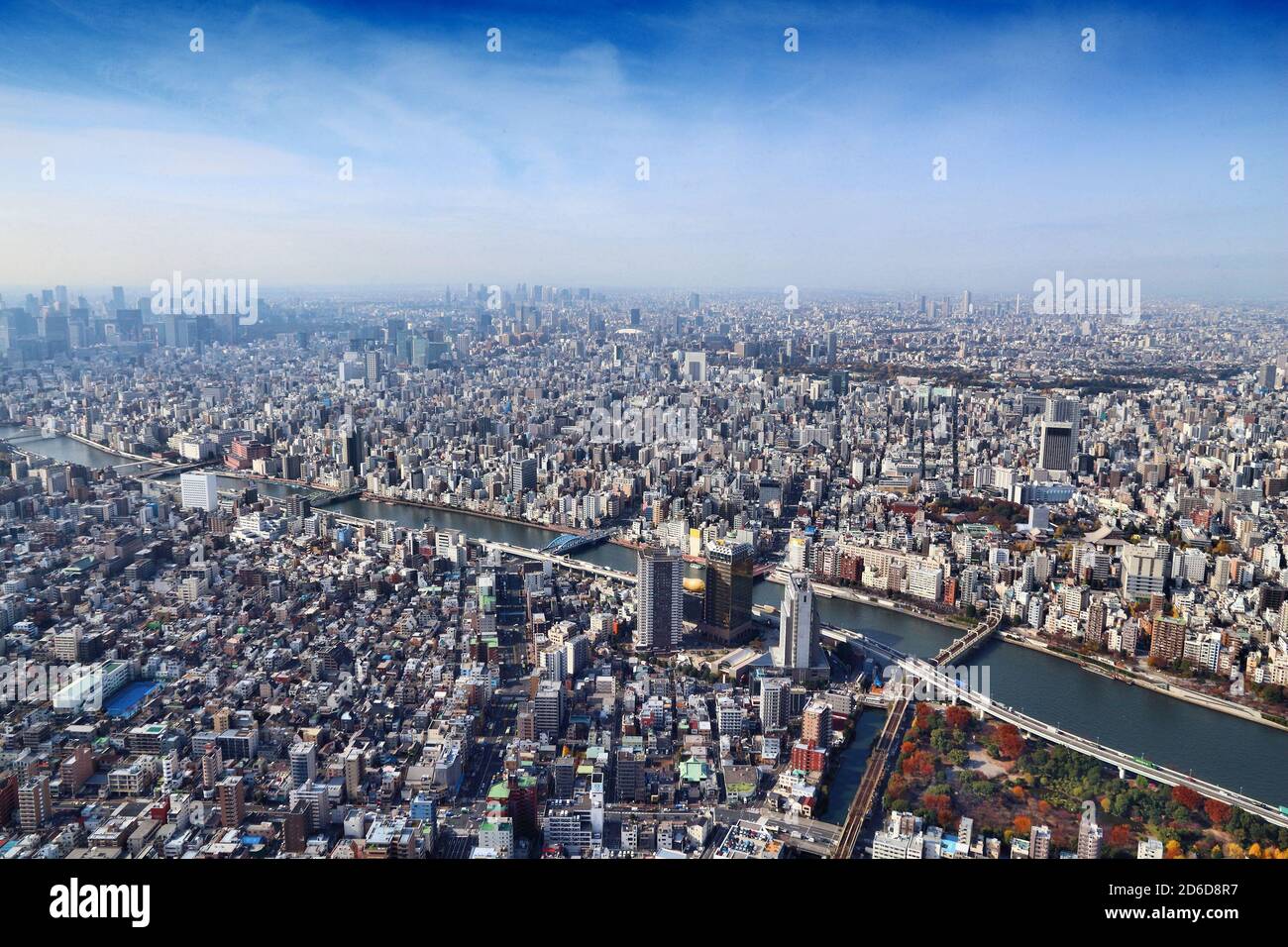 Tokyo aerial view hi-res stock photography and images - Alamy