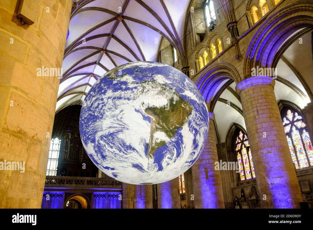 Gaia is a touring Artwork by Luke Jerram. It is a 7m diameter depiction ...