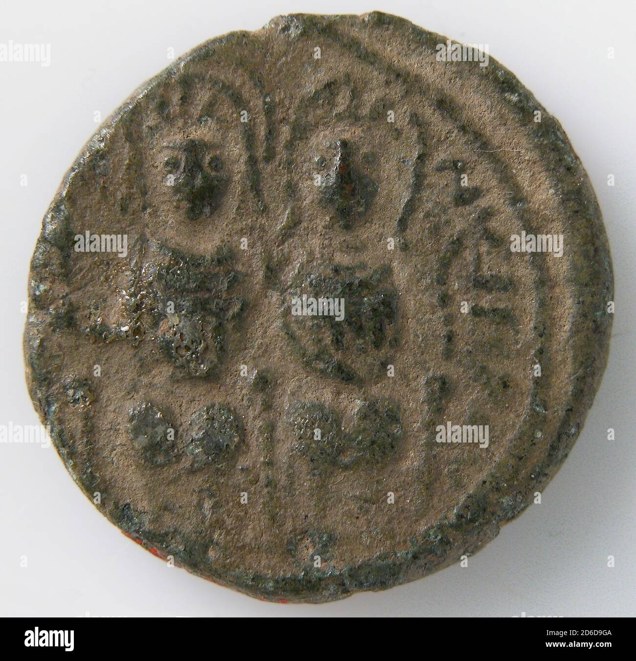 Coin of Justin II, Byzantine, 6th century (572-573 Stock Photo - Alamy
