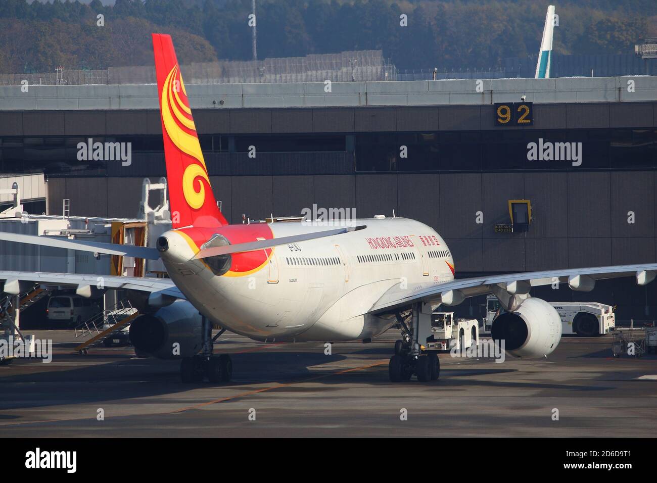TOKYO, JAPAN - DECEMBER 5, 2016: Hongkong Airlines Airbus A330 at ...