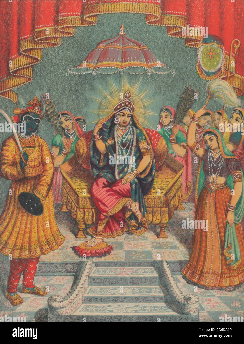 Sri Sri Rai Raja, ca. 1885-95 Stock Photo - Alamy