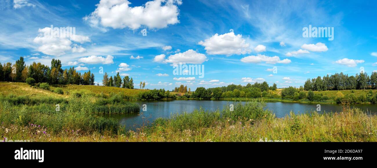 Summer panoramic hi-res stock photography and images - Alamy
