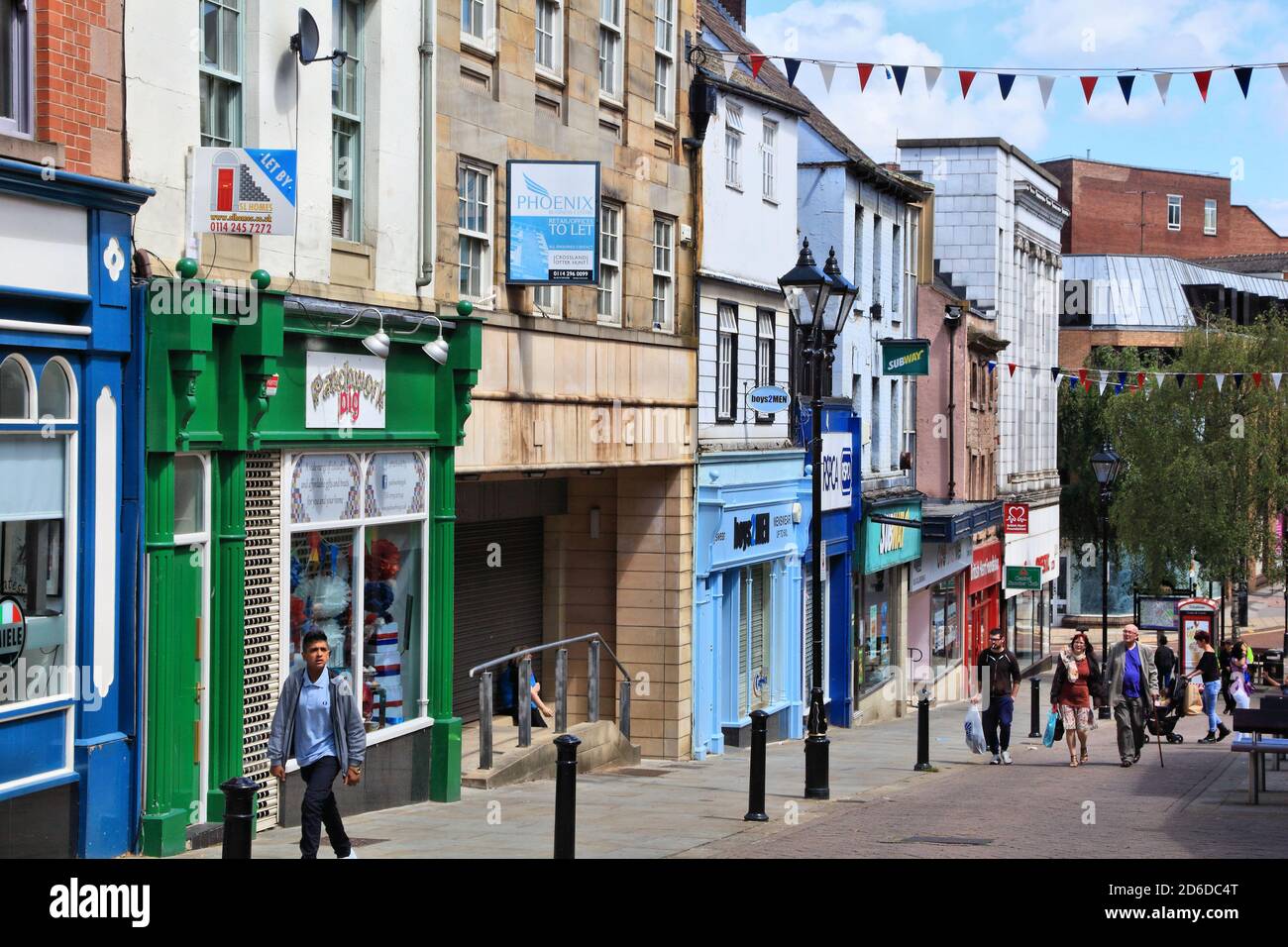 High street rotherham hi-res stock photography and images - Alamy
