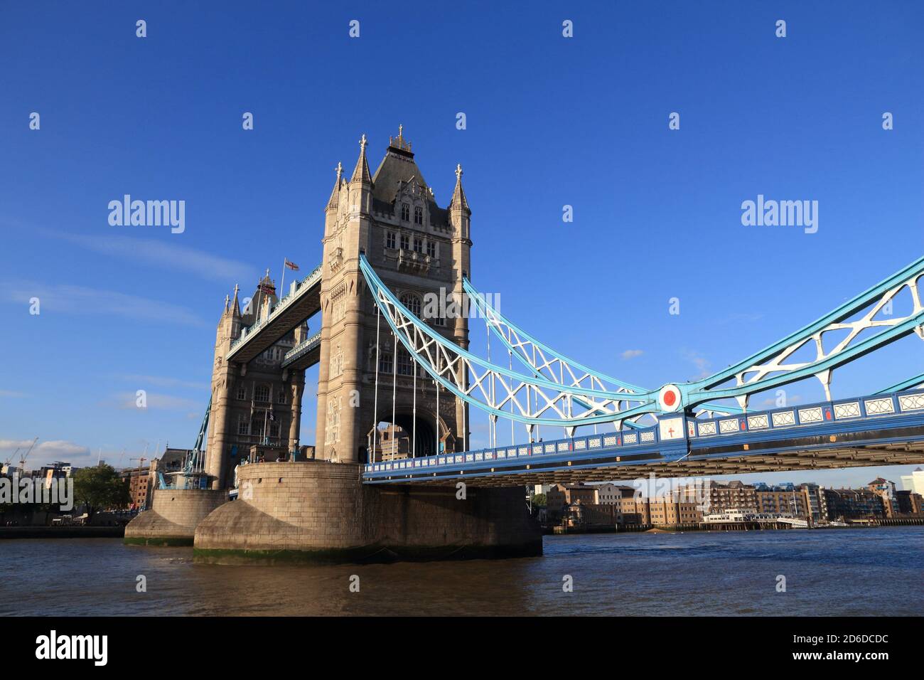 Tower Bridge - landmark in London, UK. London landmarks Stock Photo - Alamy