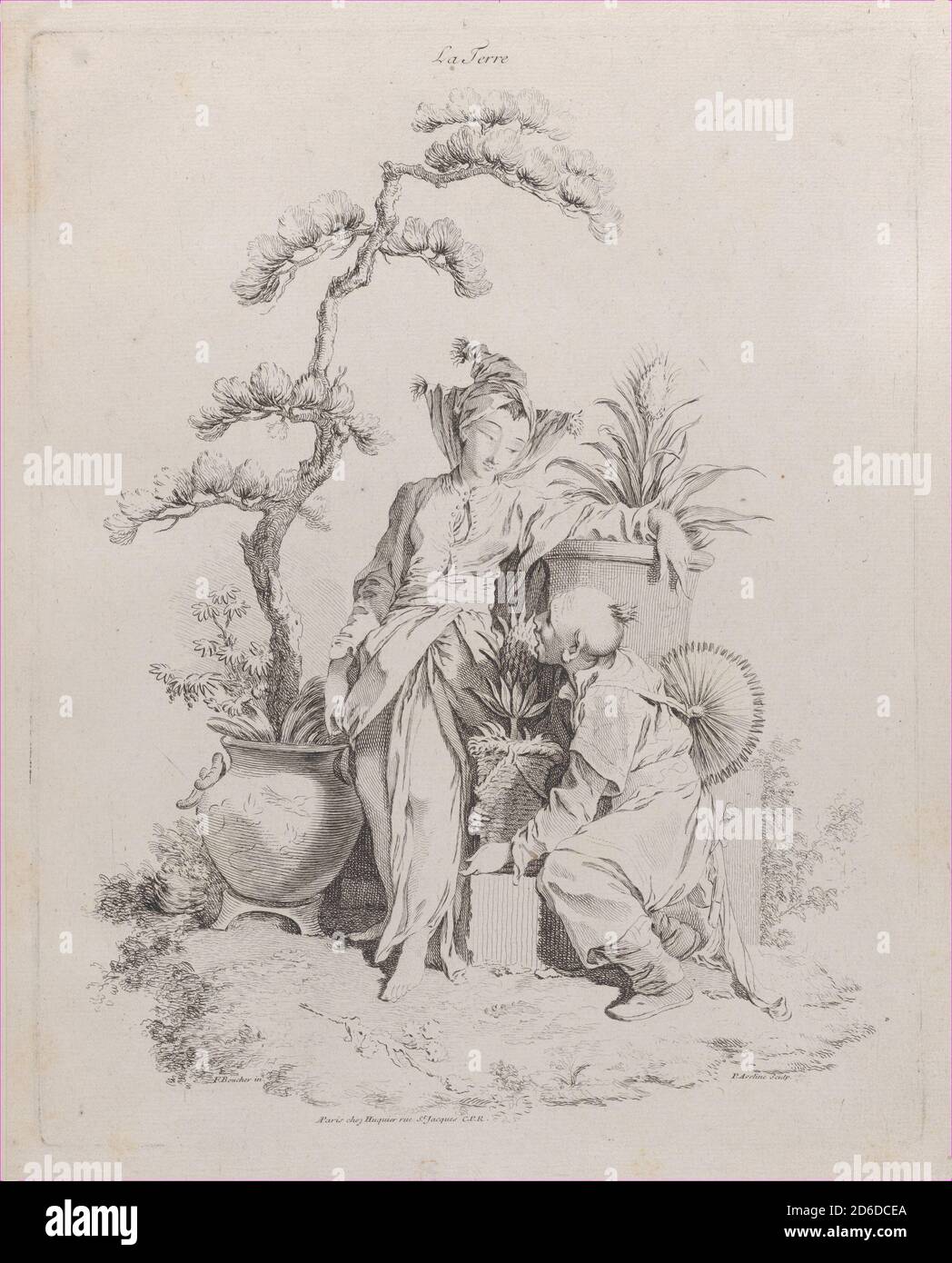 Earth, from The Four Elements, 1738-49 Stock Photo - Alamy