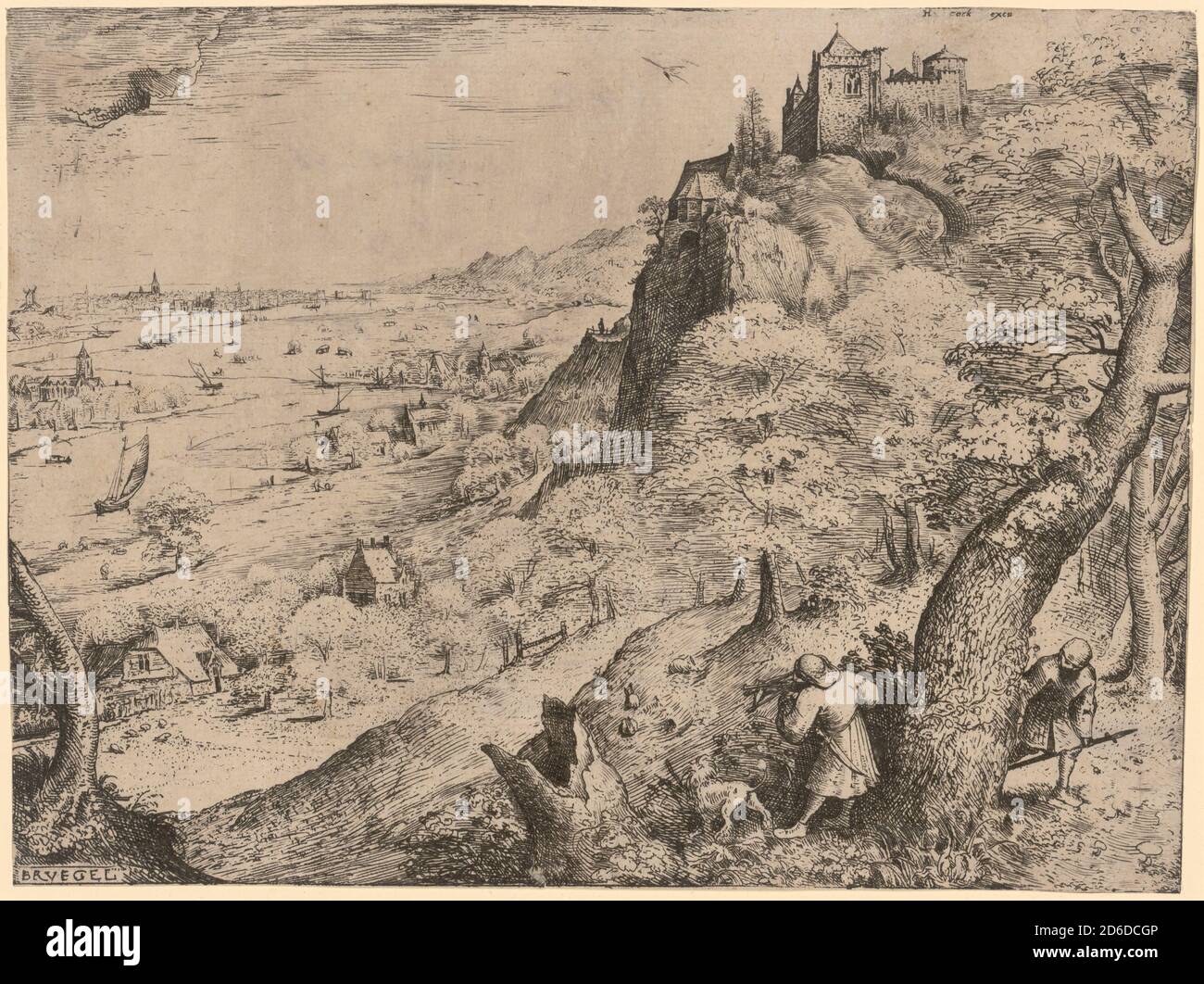 The Rabbit Hunt, 1560 Stock Photo - Alamy