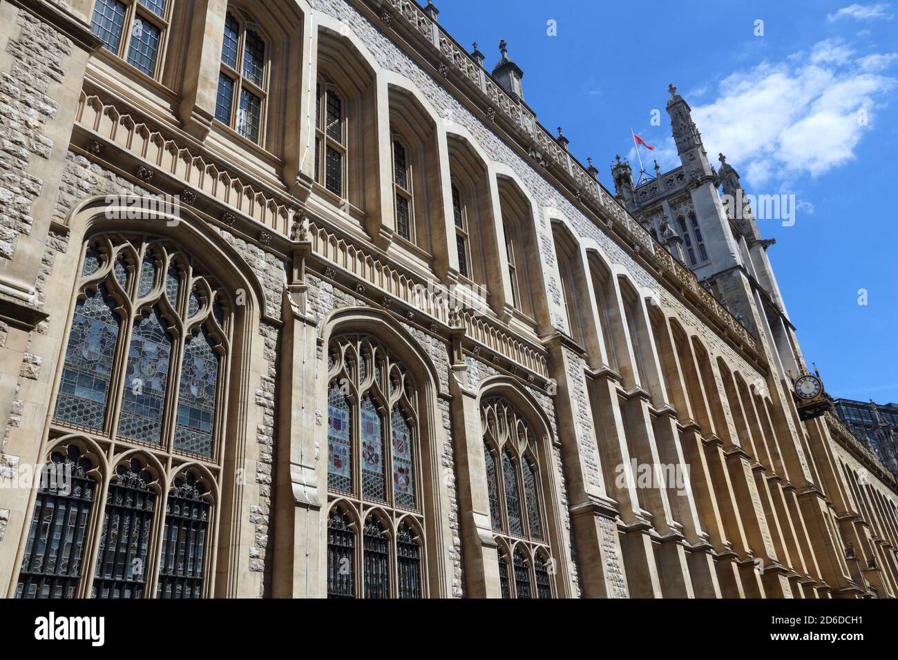 London UK landmark - Maughan Library of King's College London ...