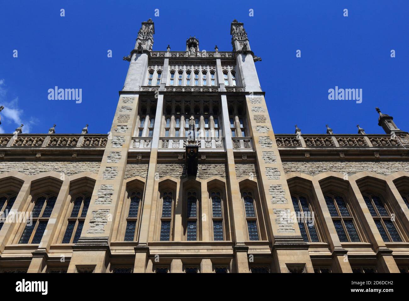 London UK landmark - Maughan Library of King's College London ...