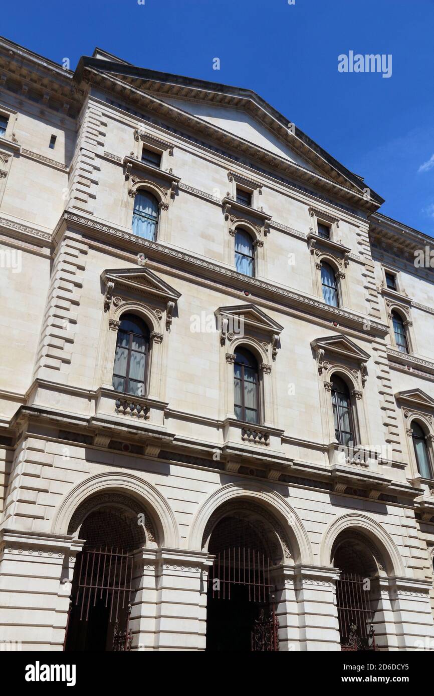 London landmark, UK - The Exchequer, also known as Her Majesty's ...