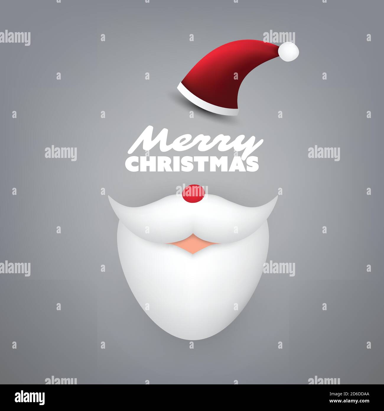 Merry Christmas, Happy Holidays Greeting Card Stock Vector Image & Art ...