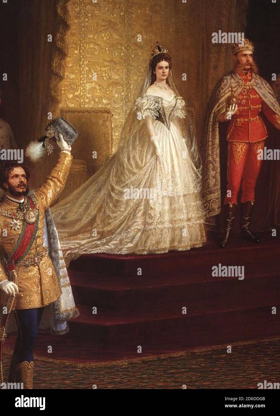 A vintage portrait artwork royal european habsburg line spanish ...