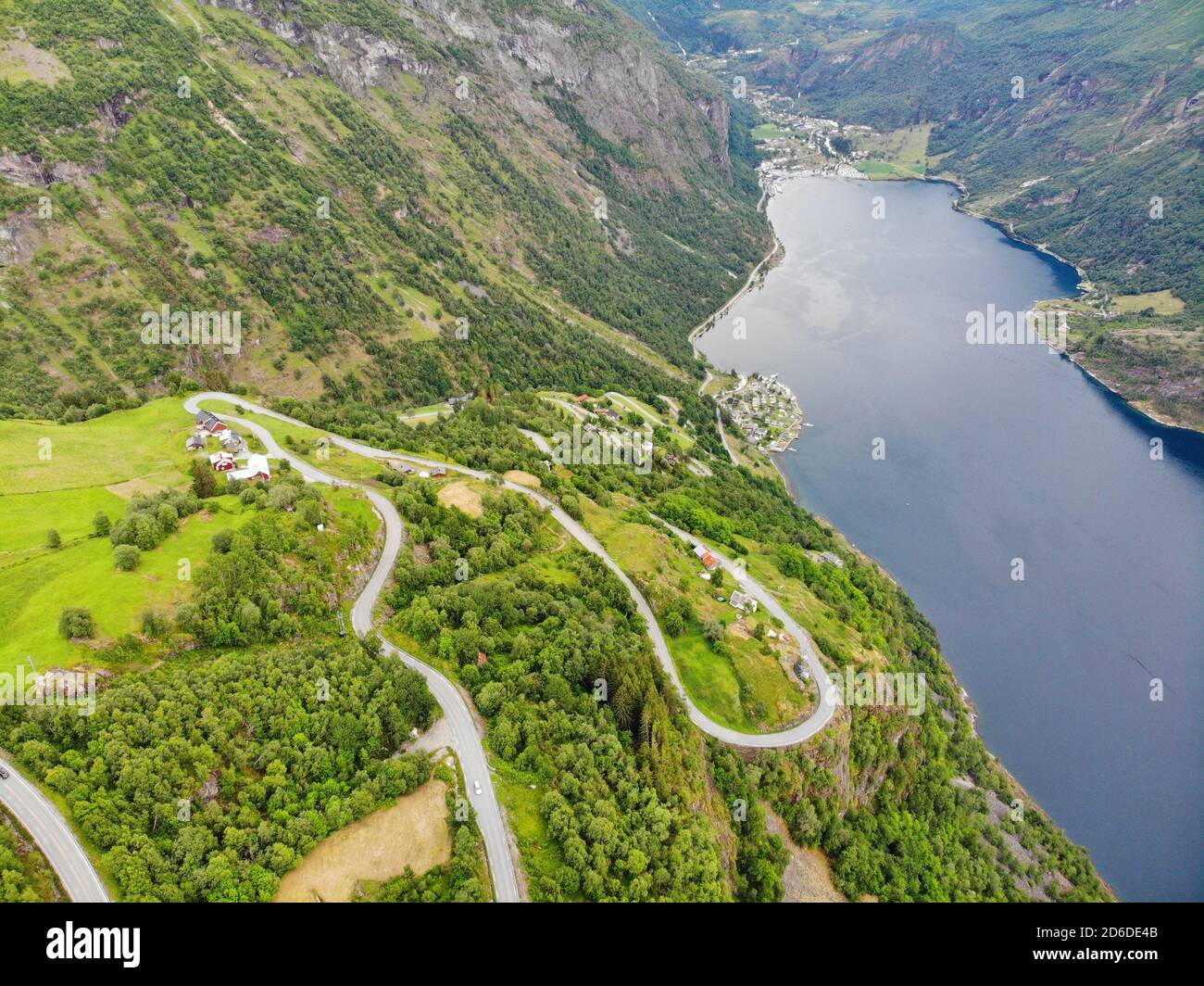 Geiranger drone hi-res stock photography and images - Alamy