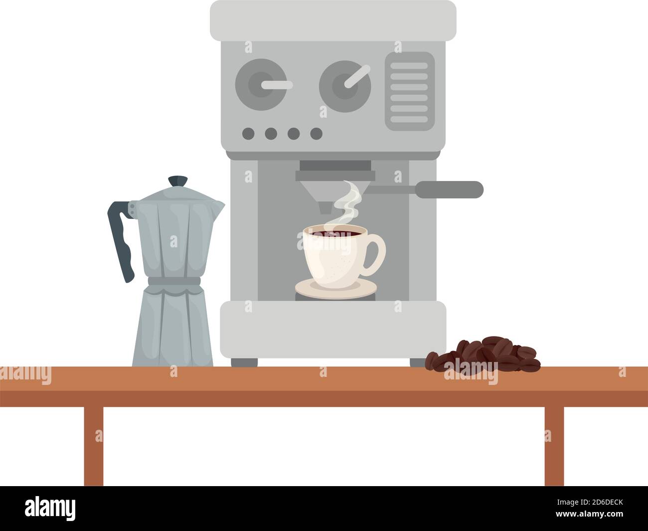 Cup and moka Cut Out Stock Images & Pictures - Alamy