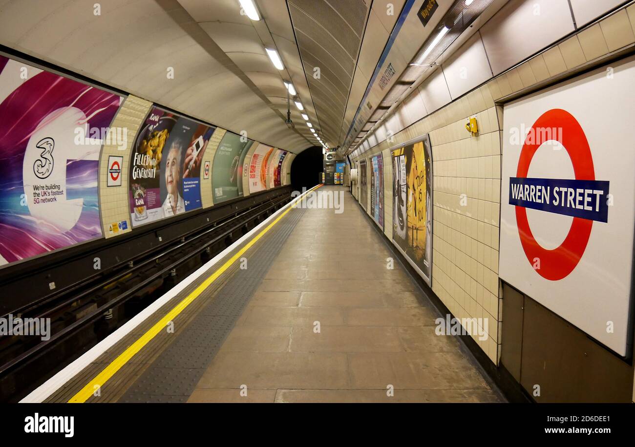 Warren street station hi-res stock photography and images - Alamy