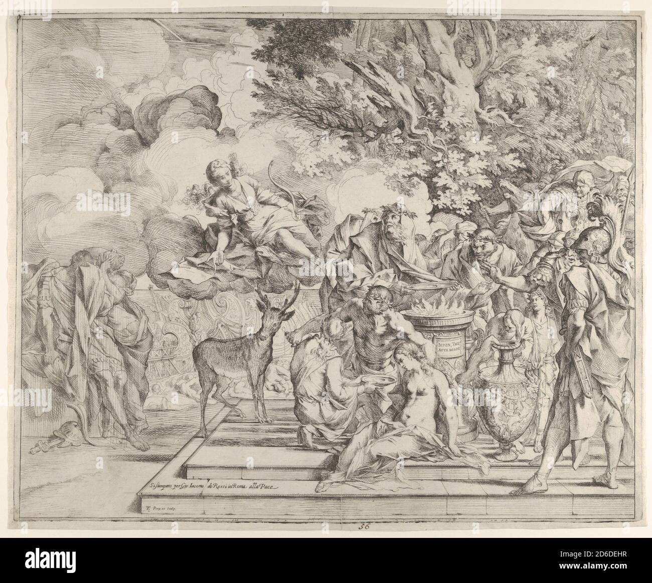 The Sacrifice of Iphigenia, ca. 1640-42 Stock Photo - Alamy
