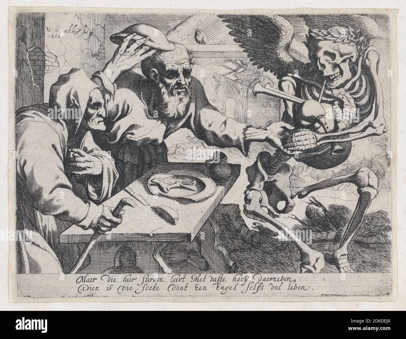 Skeleton with bagpipes hi-res stock photography and images - Alamy