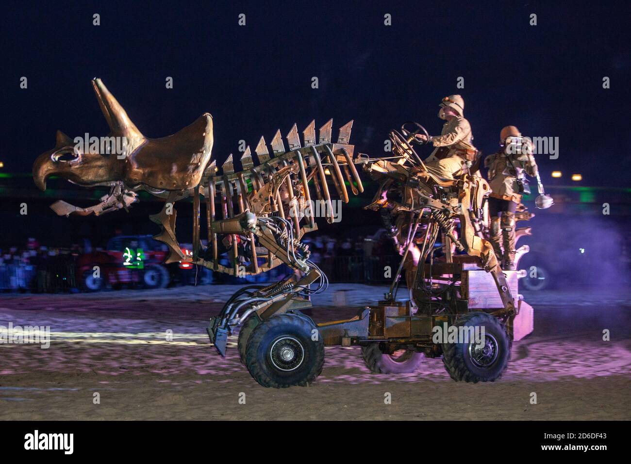 Joe Rush and the Mutoid Waste Company stage a spectacular demonstration ...