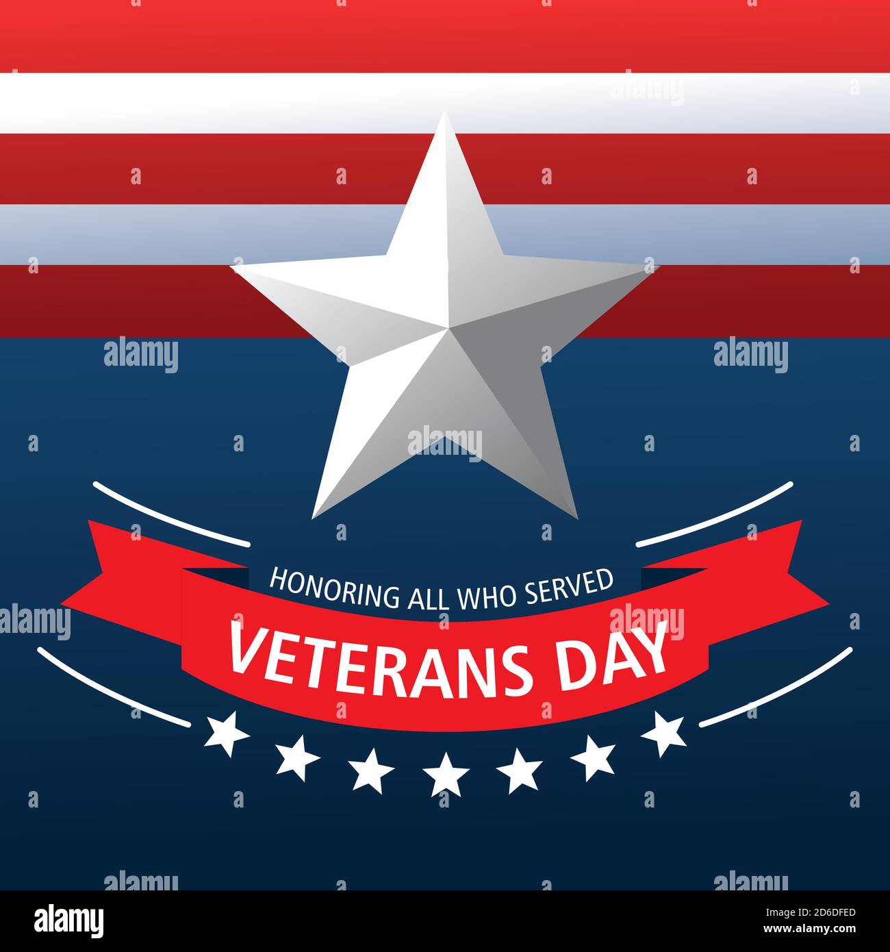 happy veterans day, american celebration patriotism vector illustration ...