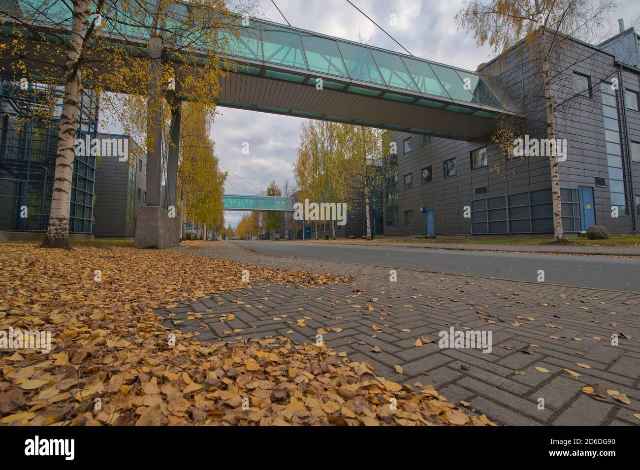 Science park Technopolis (Teknologiakylä) in Oulu, Finland Stock Photo ...