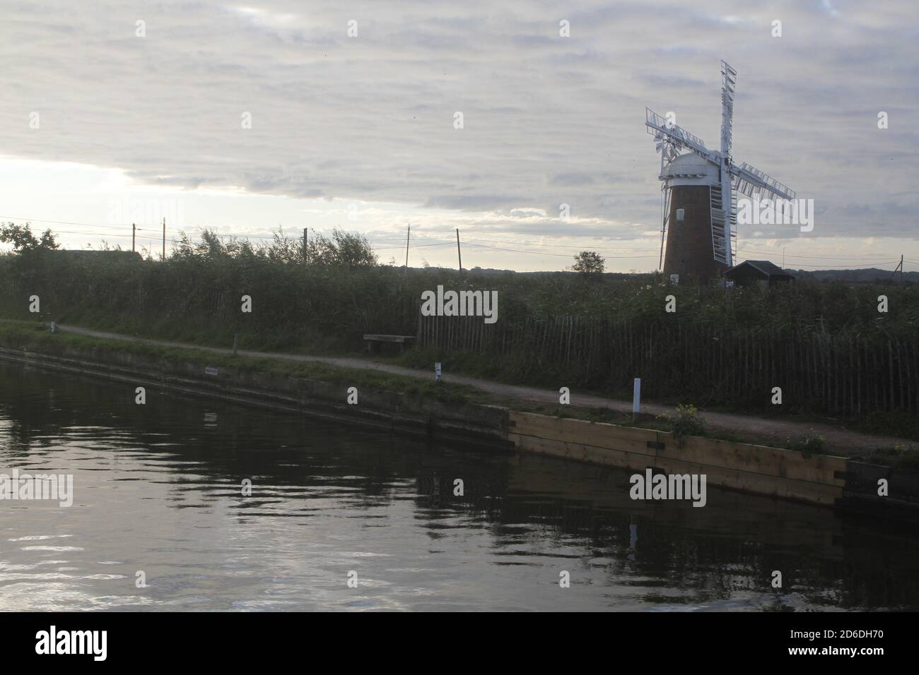 horsey mere windmill on the Norfolk Broads Stock Photo - Alamy
