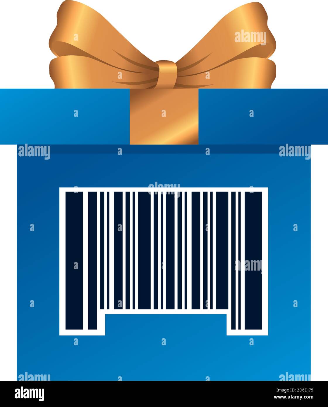 qr code on gift vector design Stock Vector Image & Art - Alamy