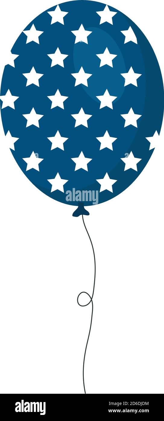 Balloon usa us united Cut Out Stock Images & Pictures - Alamy