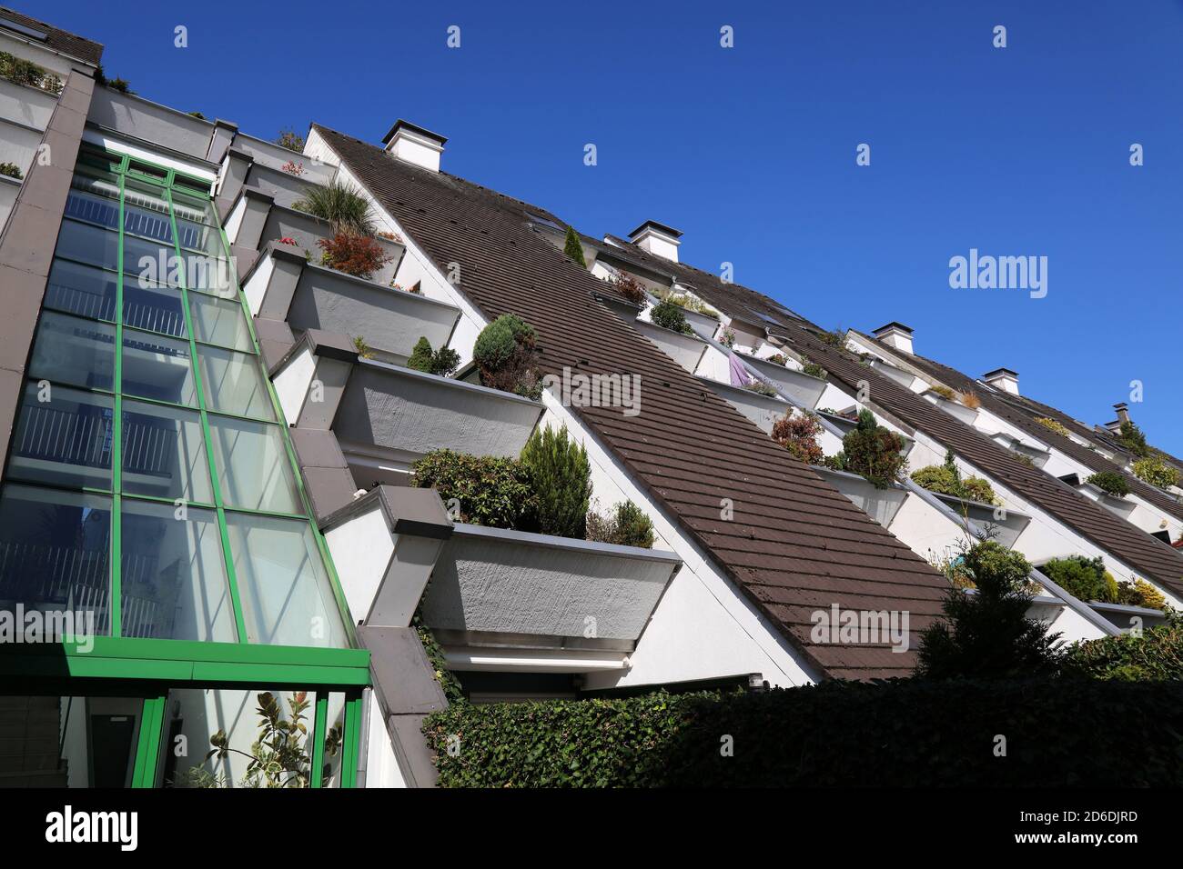 MARL, GERMANY - SEPTEMBER 20, 2020: Huegelhaus (translation: Hill House ...