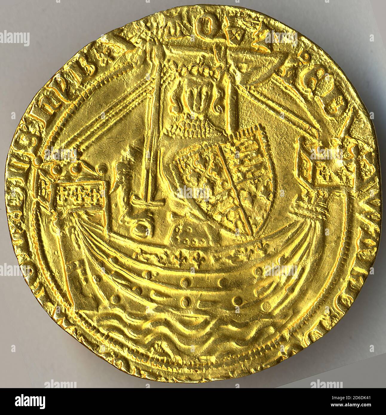 King edward iii gold noble hi-res stock photography and images - Alamy