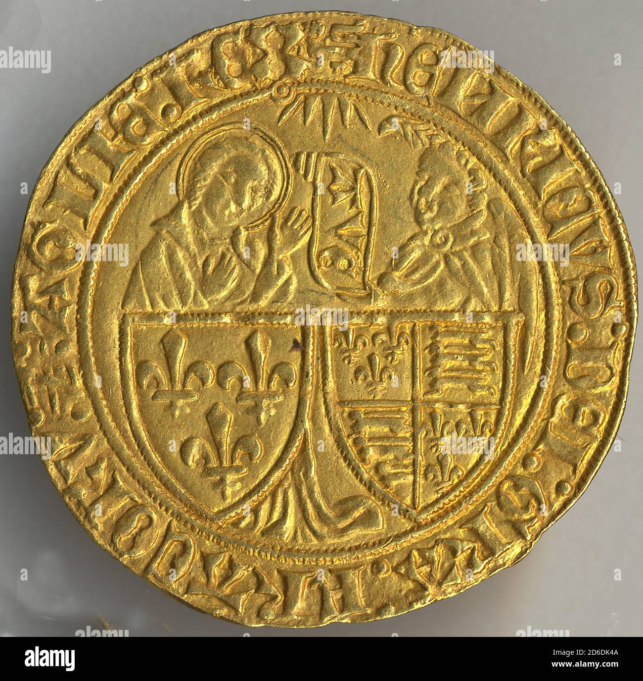 Henry vi royal coat of arms hi-res stock photography and images - Alamy