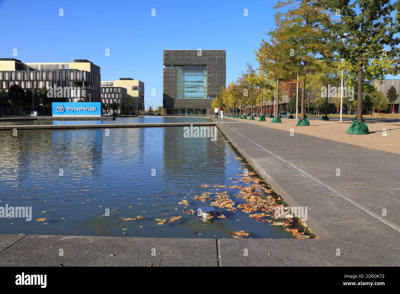 ESSEN, GERMANY - SEPTEMBER 20, 2020: ThyssenKrupp company headquarters ...