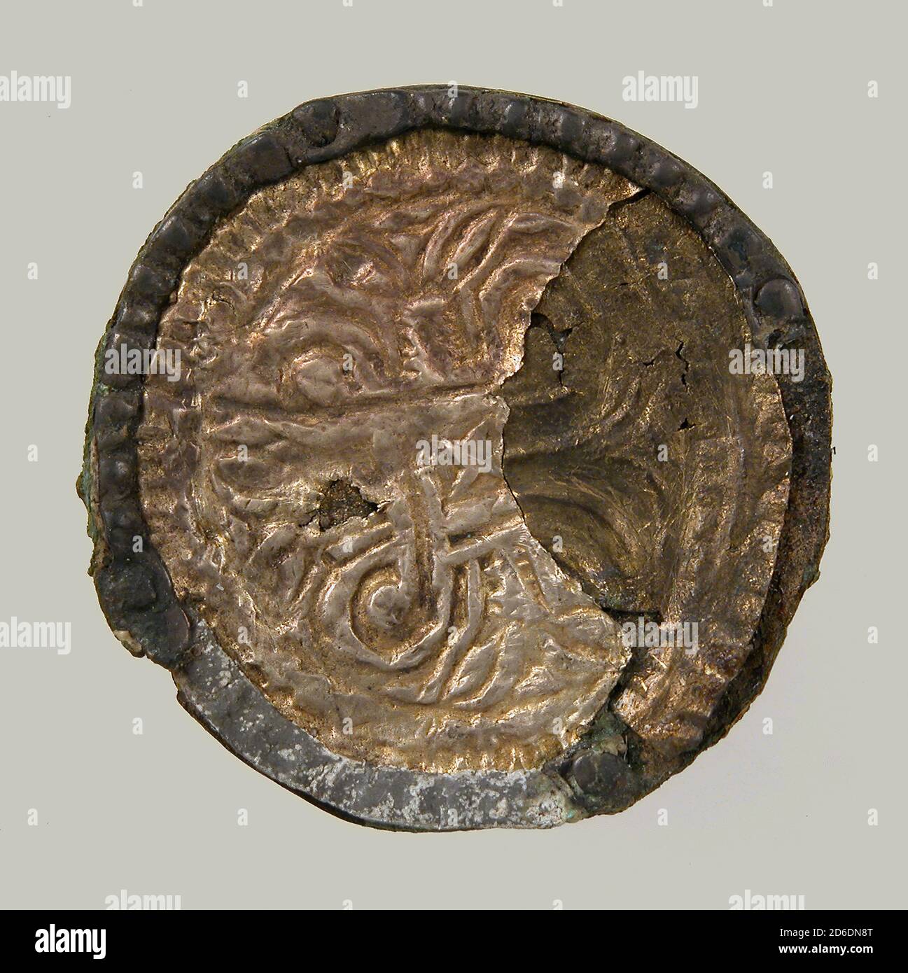Bracteate, Frankish, 6th century Stock Photo - Alamy