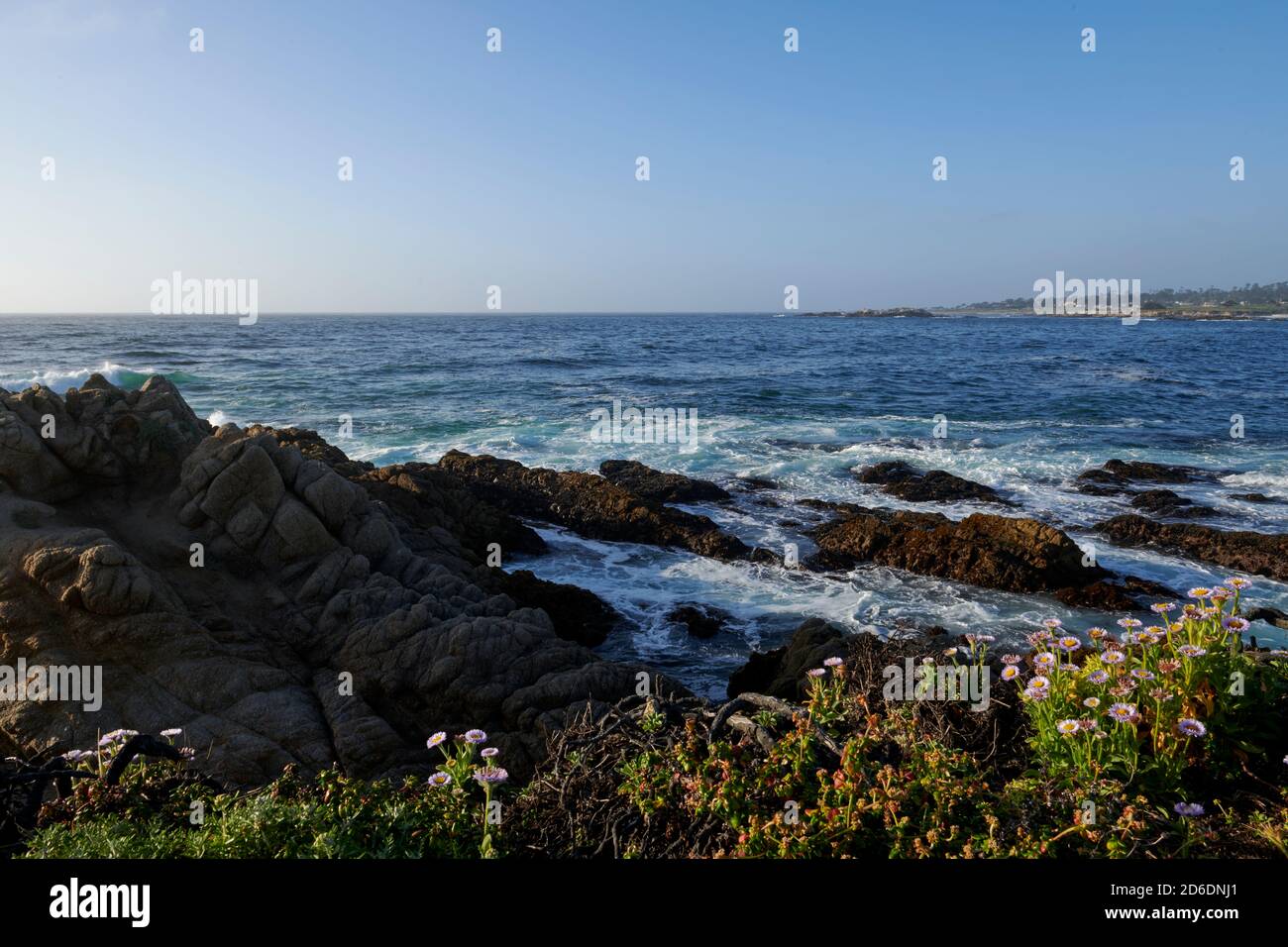 Carmel sea beach rocks waves hi-res stock photography and images - Alamy