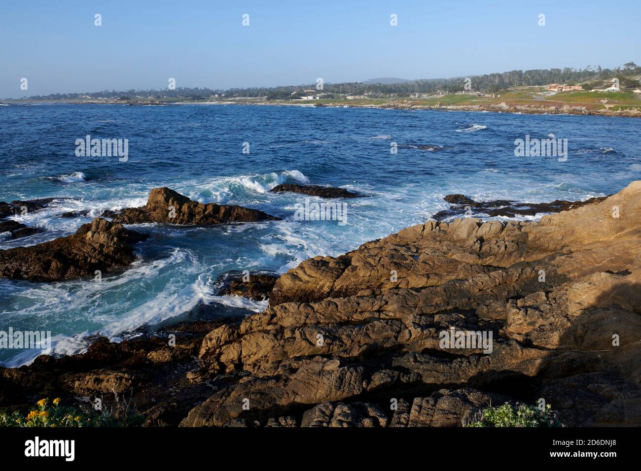 Pebble Beach, California, USA Stock Photo - Alamy