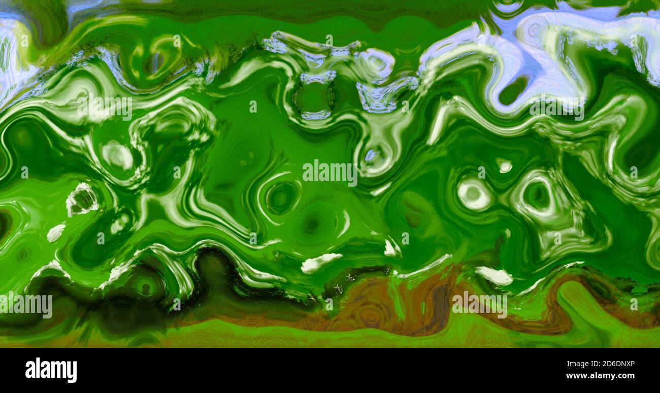 Abstract Colorful Paint Ink Liquid. Liquid multiple mixed color ...