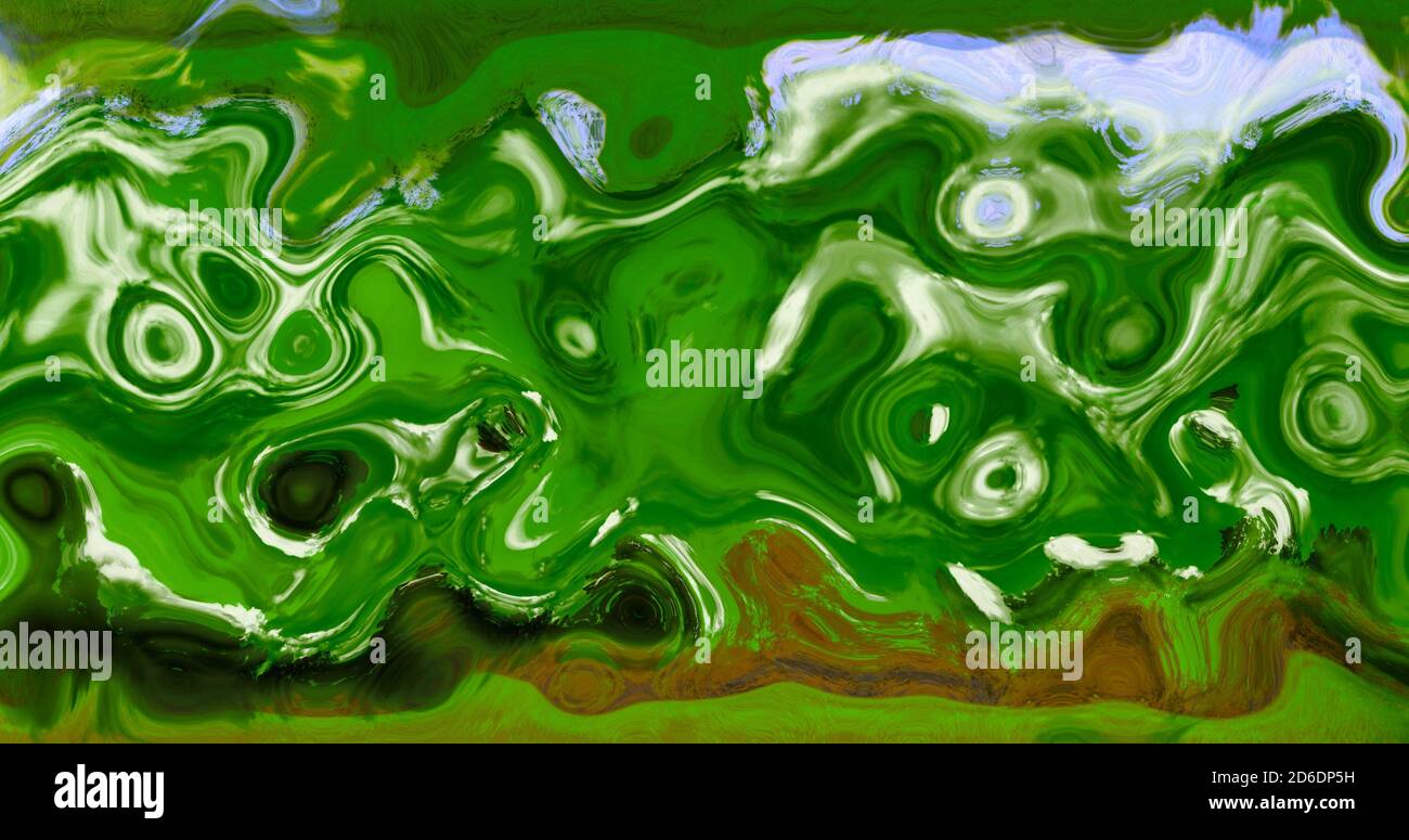 Abstract Colorful Paint Ink Liquid. Liquid multiple mixed color ...