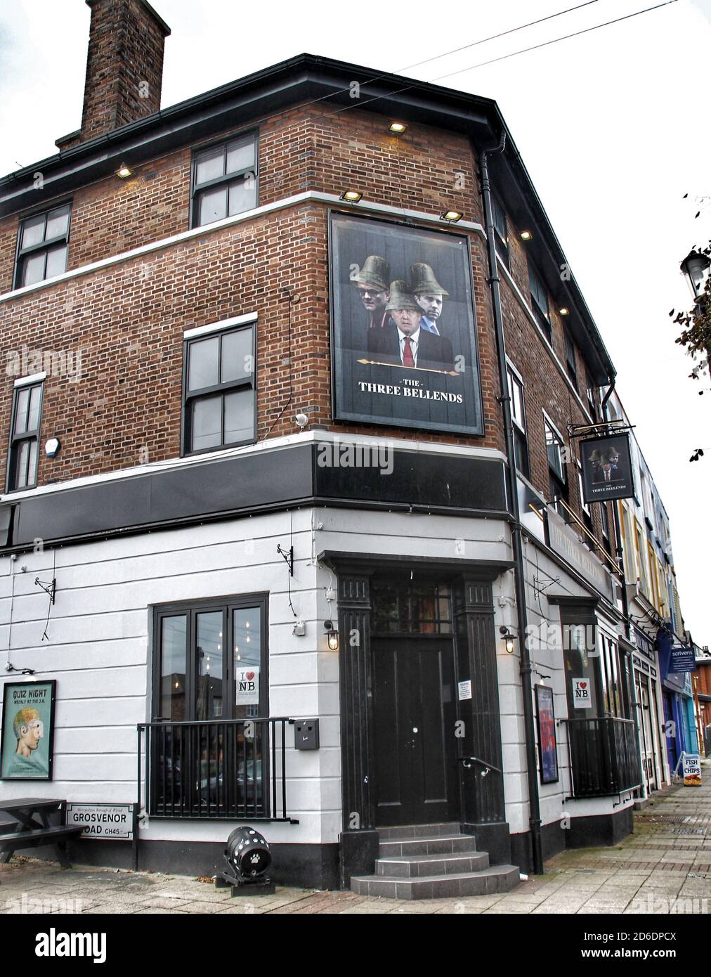 Three bellends bar Stock Photo - Alamy