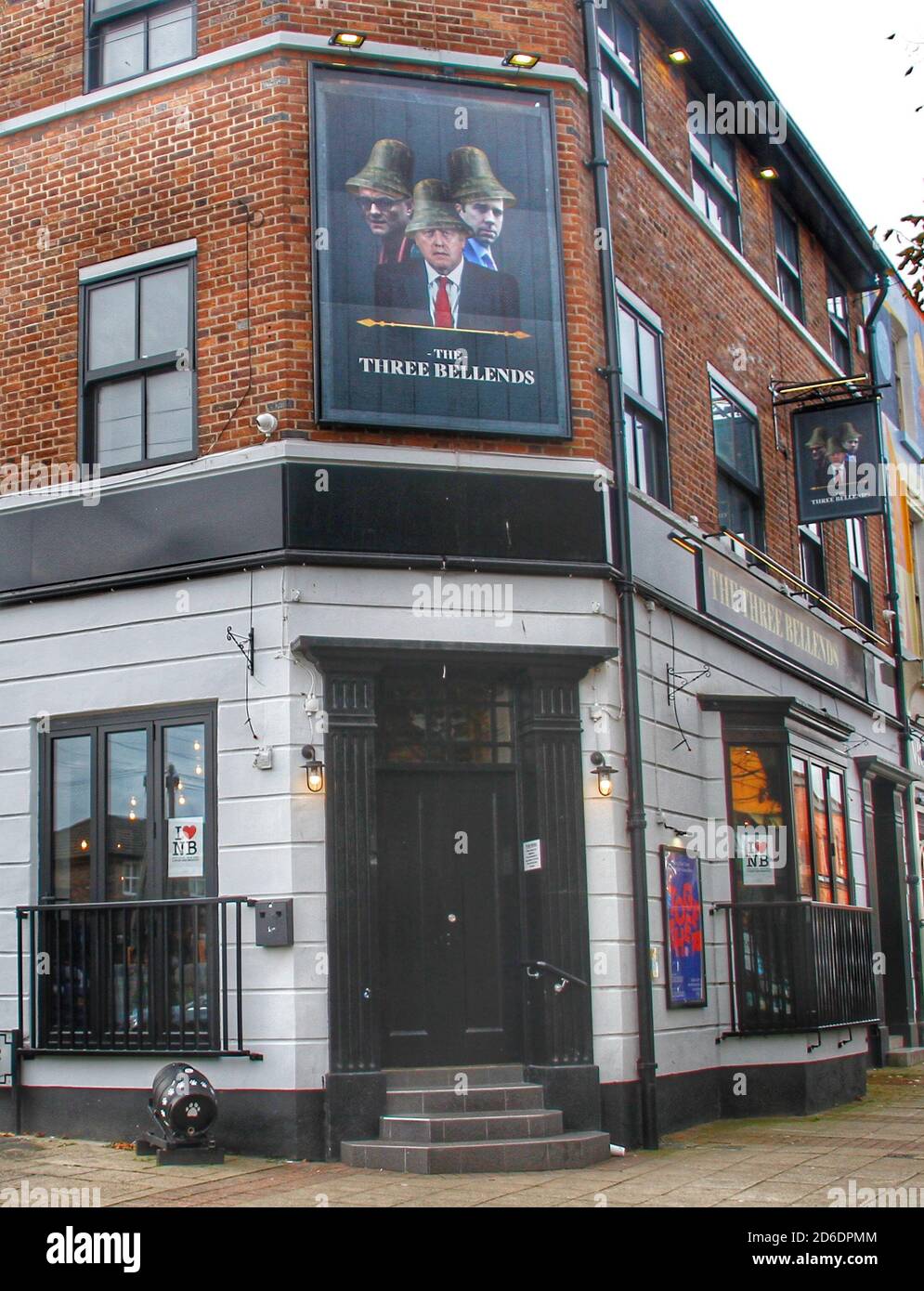 Three bellends bar Stock Photo - Alamy