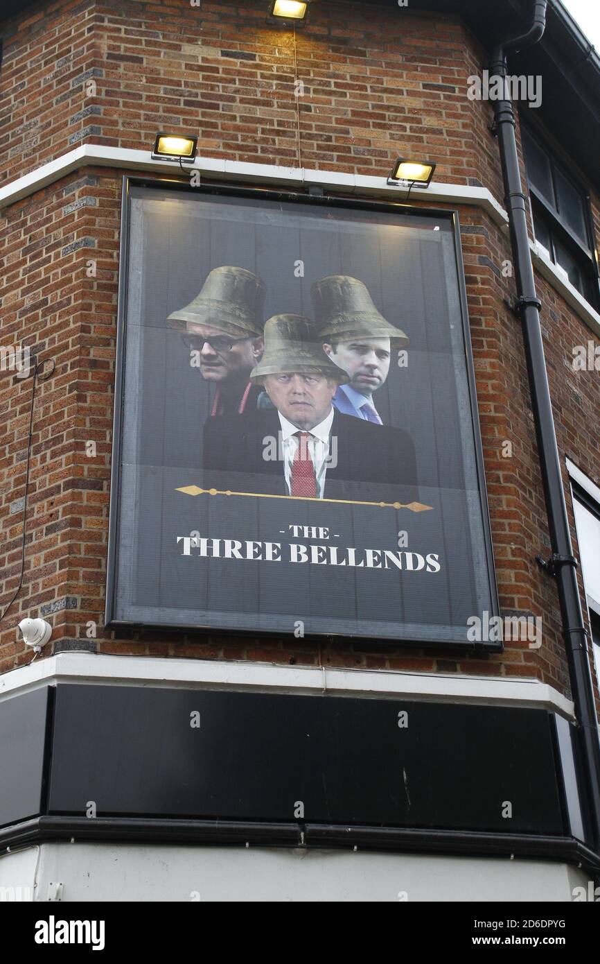 Three bellends bar Stock Photo - Alamy