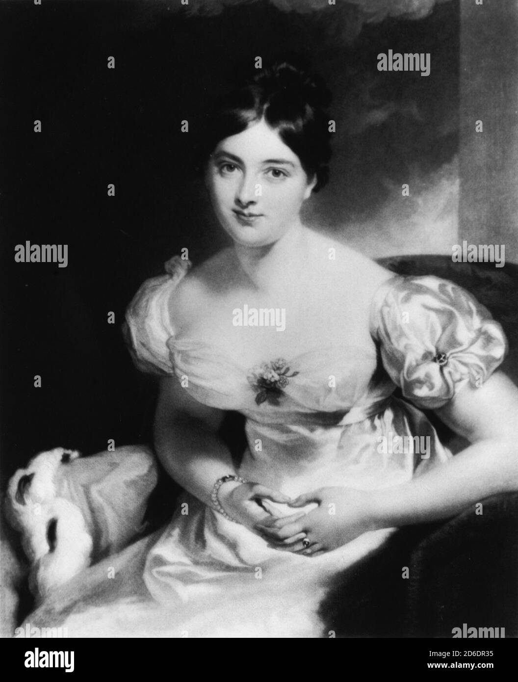 Portrait of Marguerite, Countess of Blessington, 1800-1835 Stock Photo ...