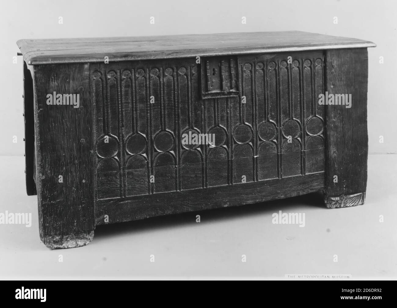 Chest, British, 15th century Stock Photo - Alamy